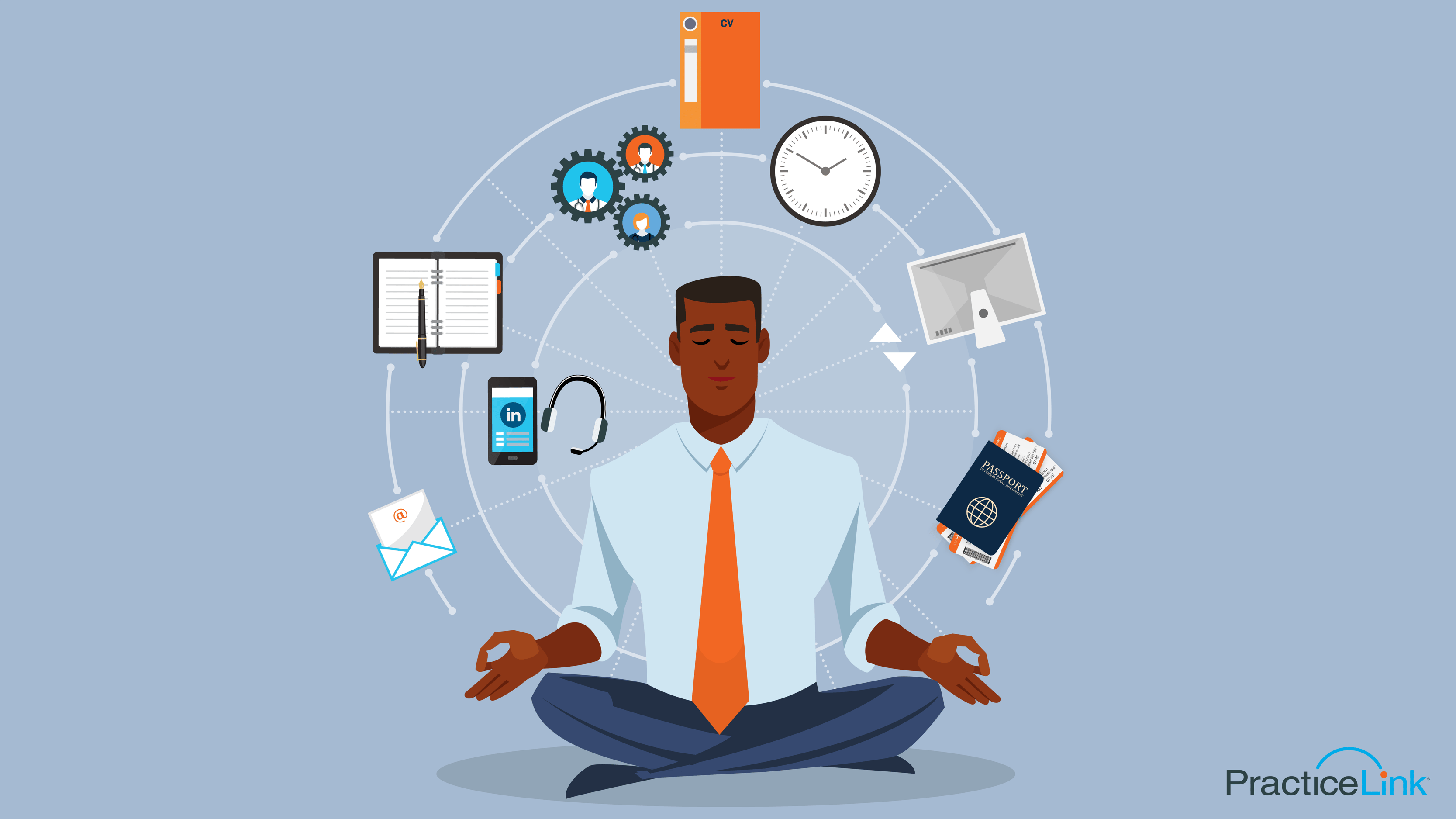 Minimizing work stress around time off